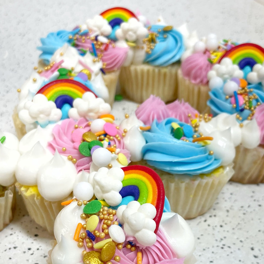 Unicorn & Rainbow Cake And Cupcake Kits – Clever Crumb