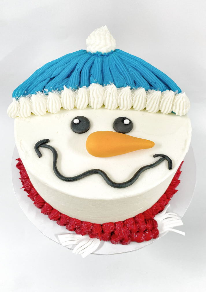 Frosty The Snowman DIY Christmas cake kit – Clever Crumb