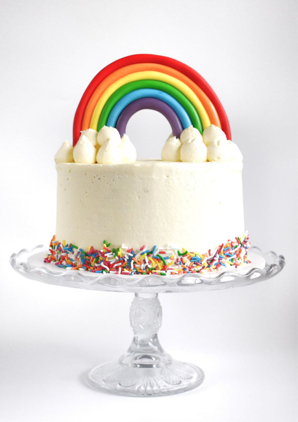 Over The Rainbow DIY Cake Kit - Make This Rainbow Cake At Home – Clever ...